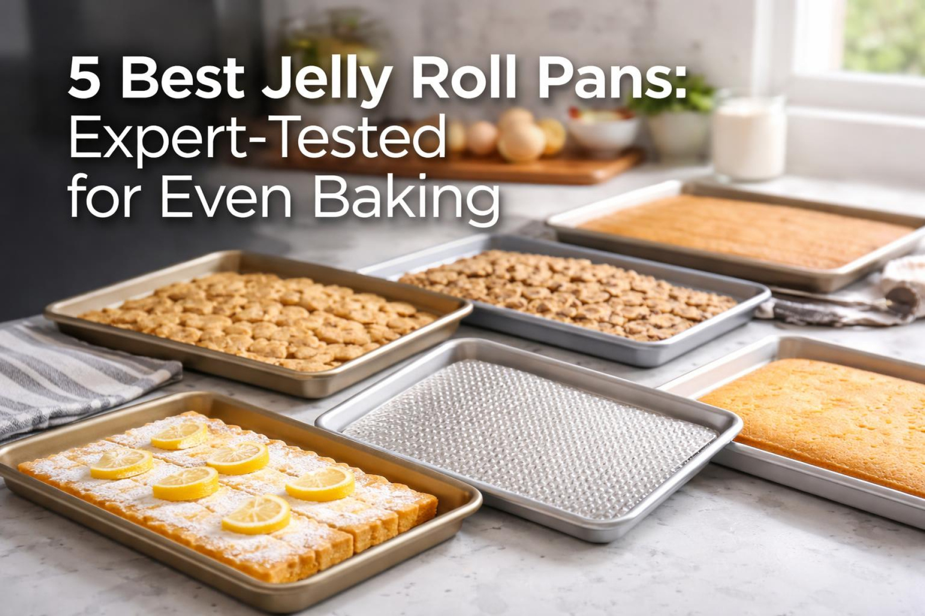 5 Best Jelly Roll Pans: Expert-Tested For Even Baking 2026