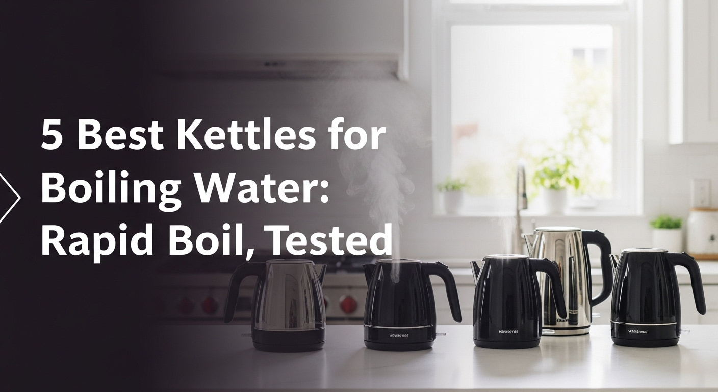 5 Best Kettles For Boiling Water: Rapid Boil, Tested 2026