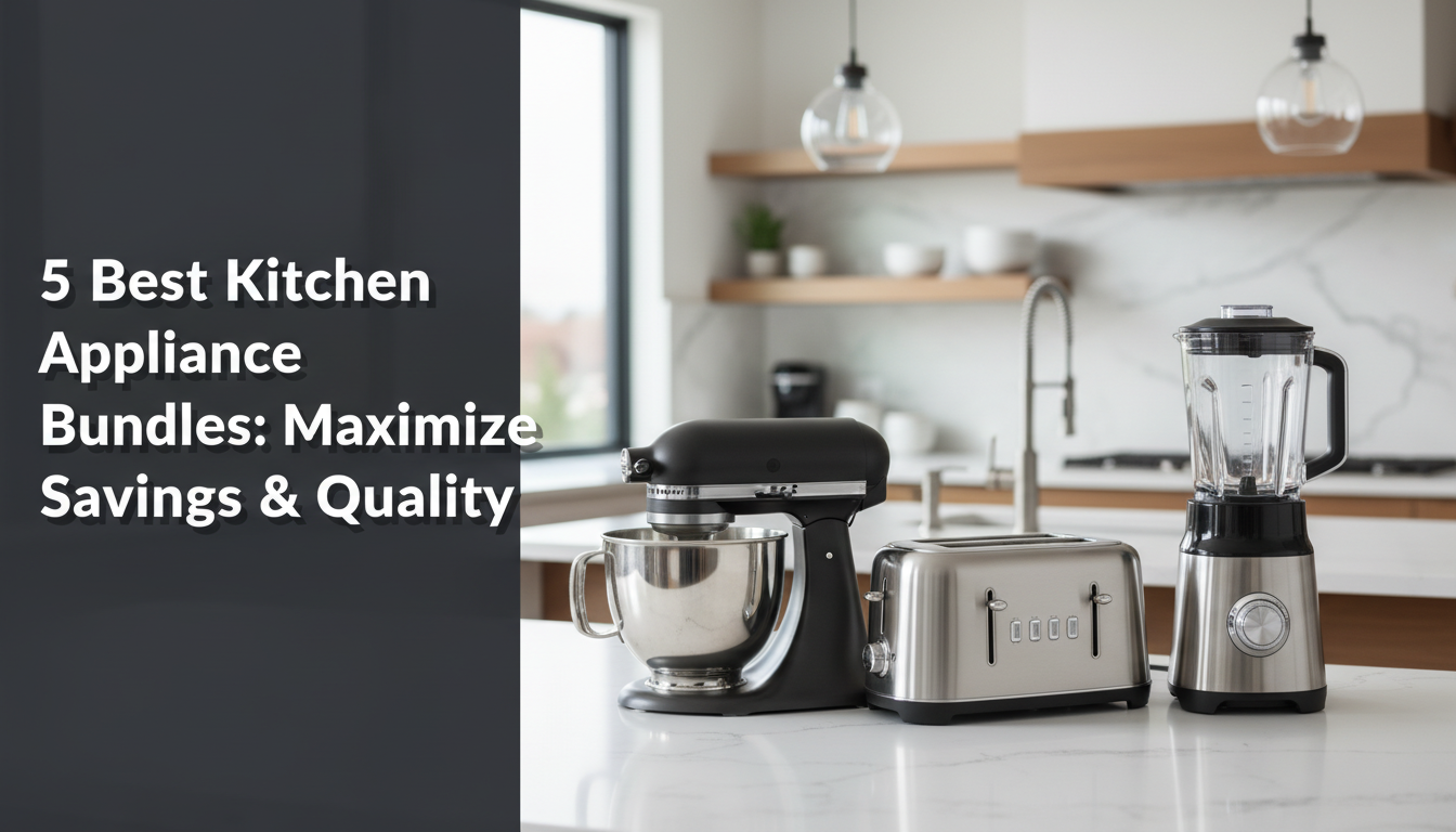 5 Best Kitchen Appliance Bundles: Maximize Savings & Quality