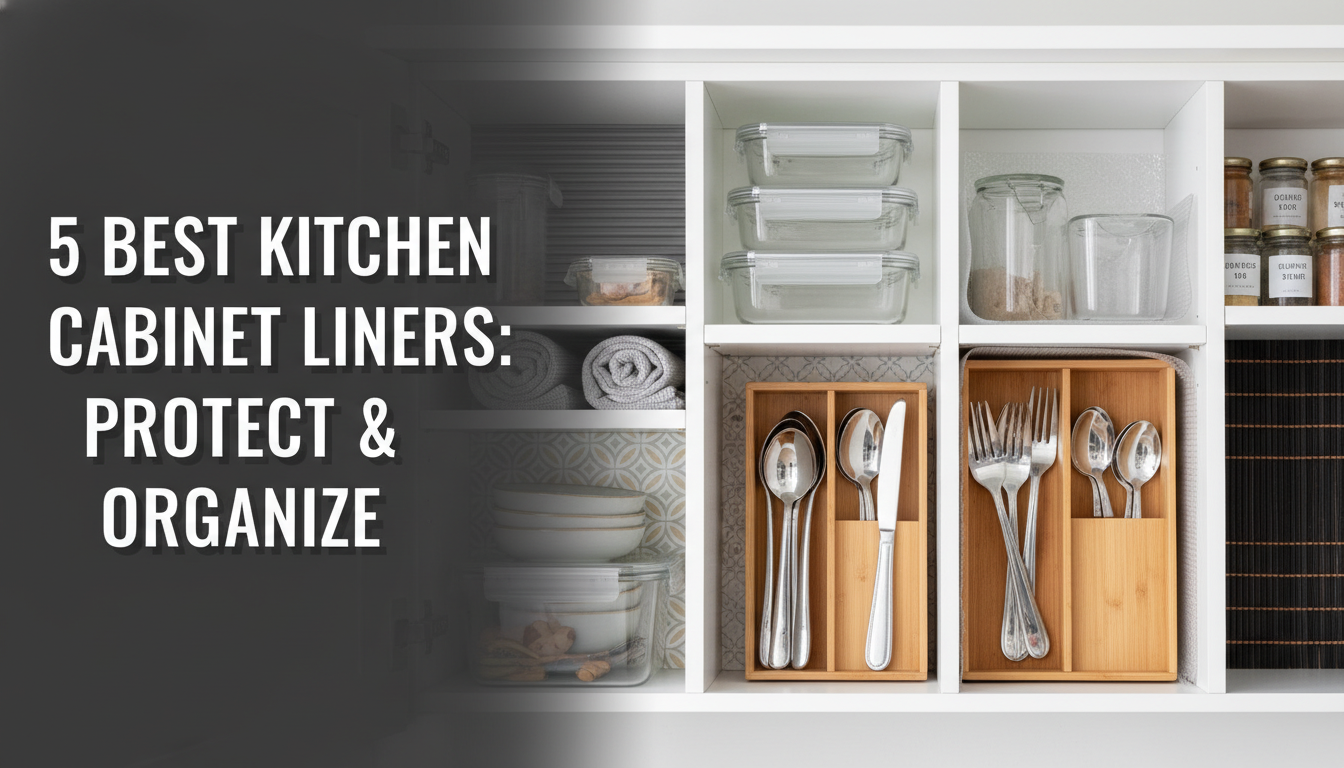 5 Best Kitchen Cabinet Liners: Protect & Organize In 2026