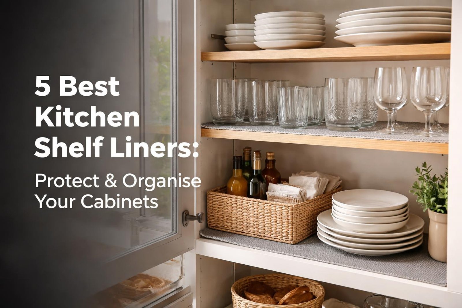 5 Best Kitchen Shelf Liners: Protect & Organize Your Cabinets