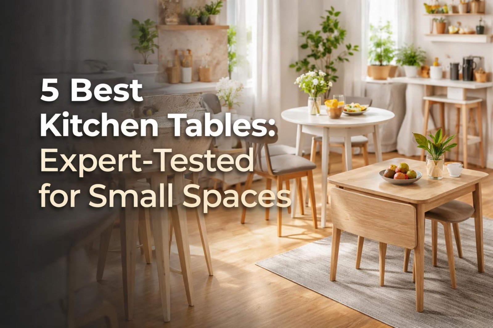 5 Best Kitchen Tables: Expert-Tested For Small Spaces 2026