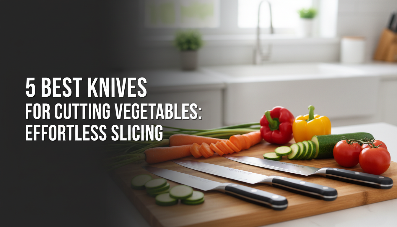 5 Best Knives For Cutting Vegetables: Effortless Slicing