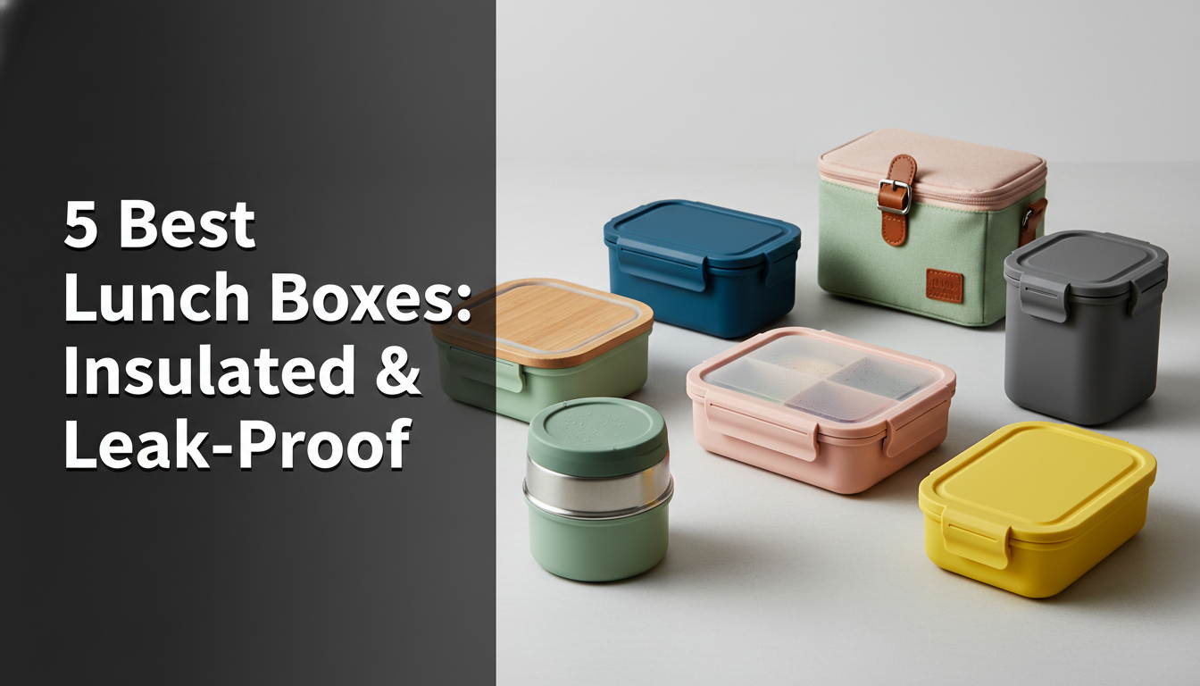 5 Best Lunch Boxes In 2026: Insulated & Leak-Proof