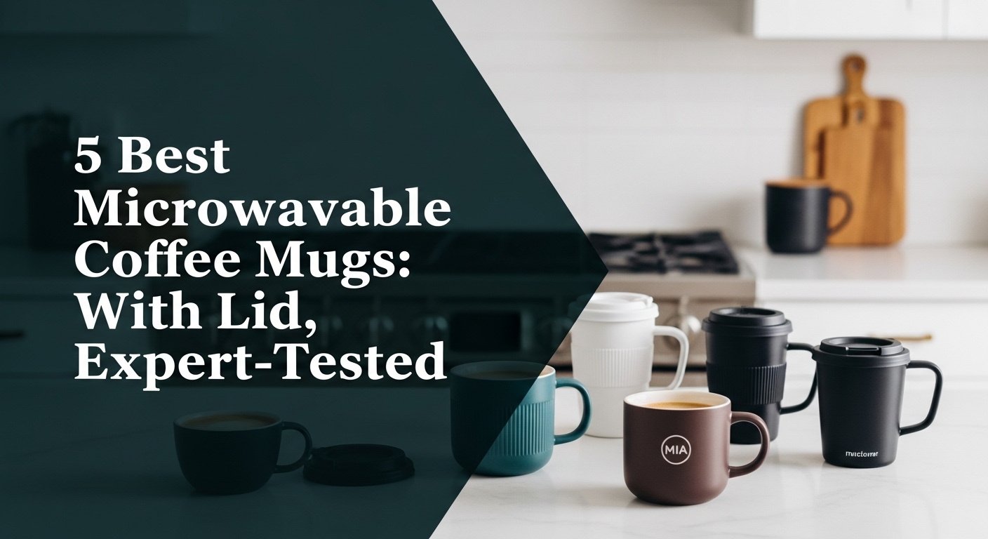 5 Best Microwavable Coffee Mugs: With Lid, Expert-Tested