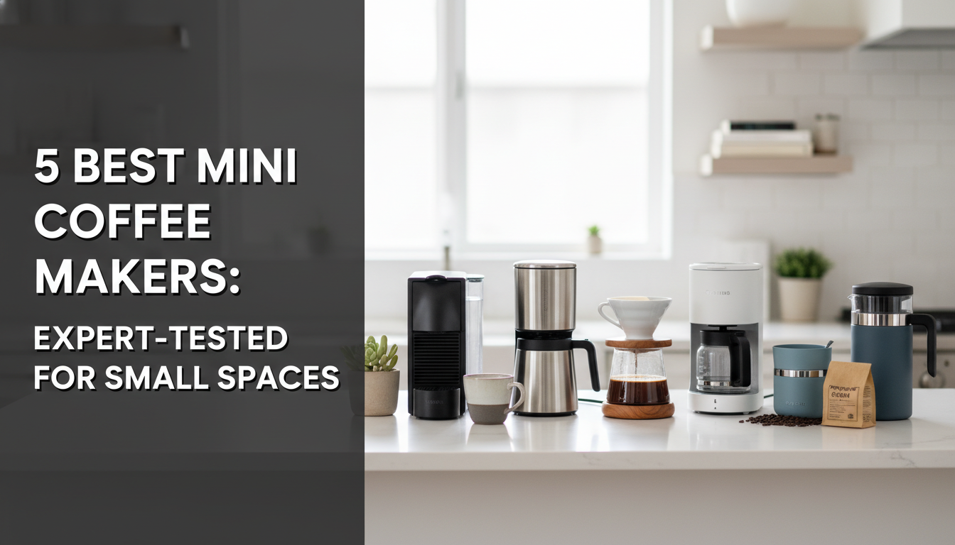 5 Best Mini Coffee Makers: Expert-Tested For Small Spaces