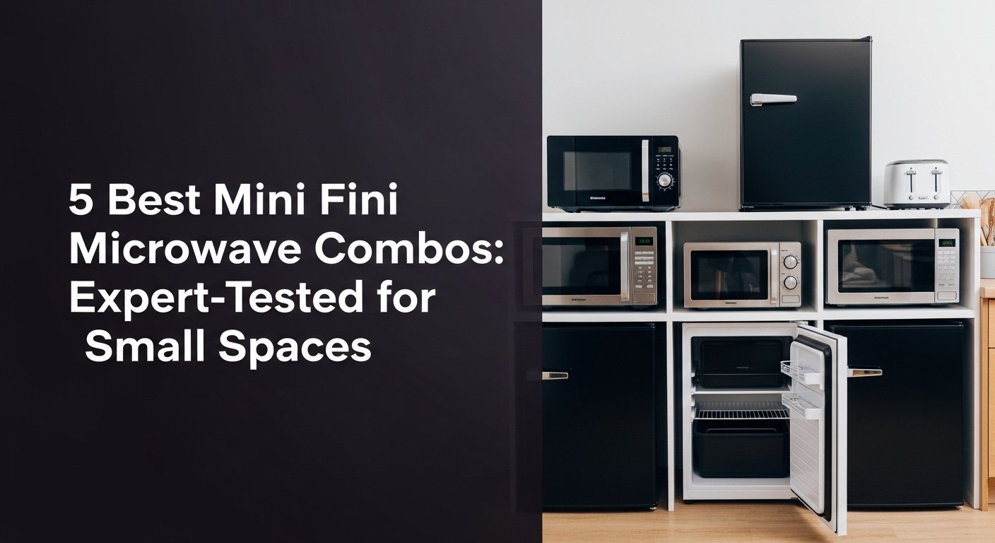 5 Best Mini Fridge Microwave Combos: Expert-Tested For Small Spaces 2026