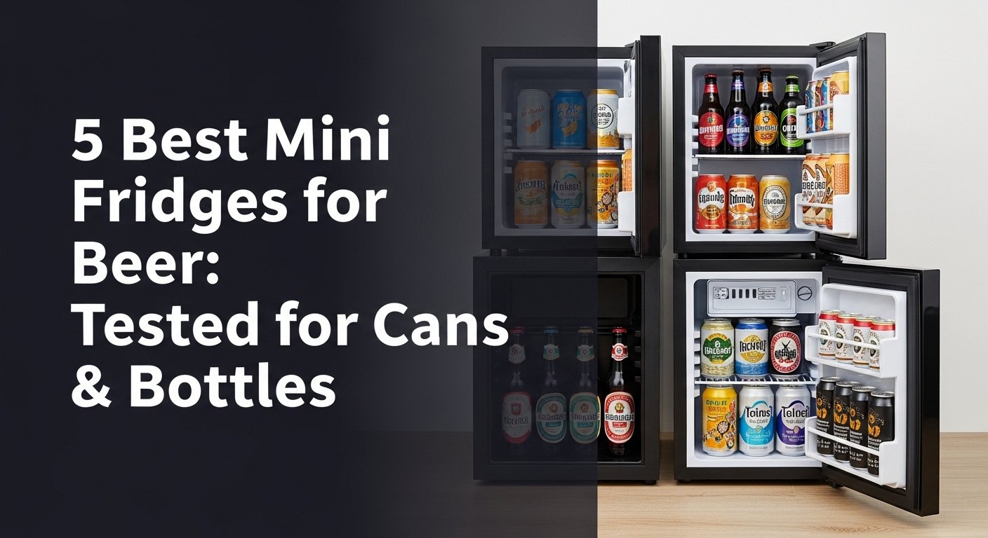 5 Best Mini Fridges For Beer: Tested For Cans & Bottles In 2026