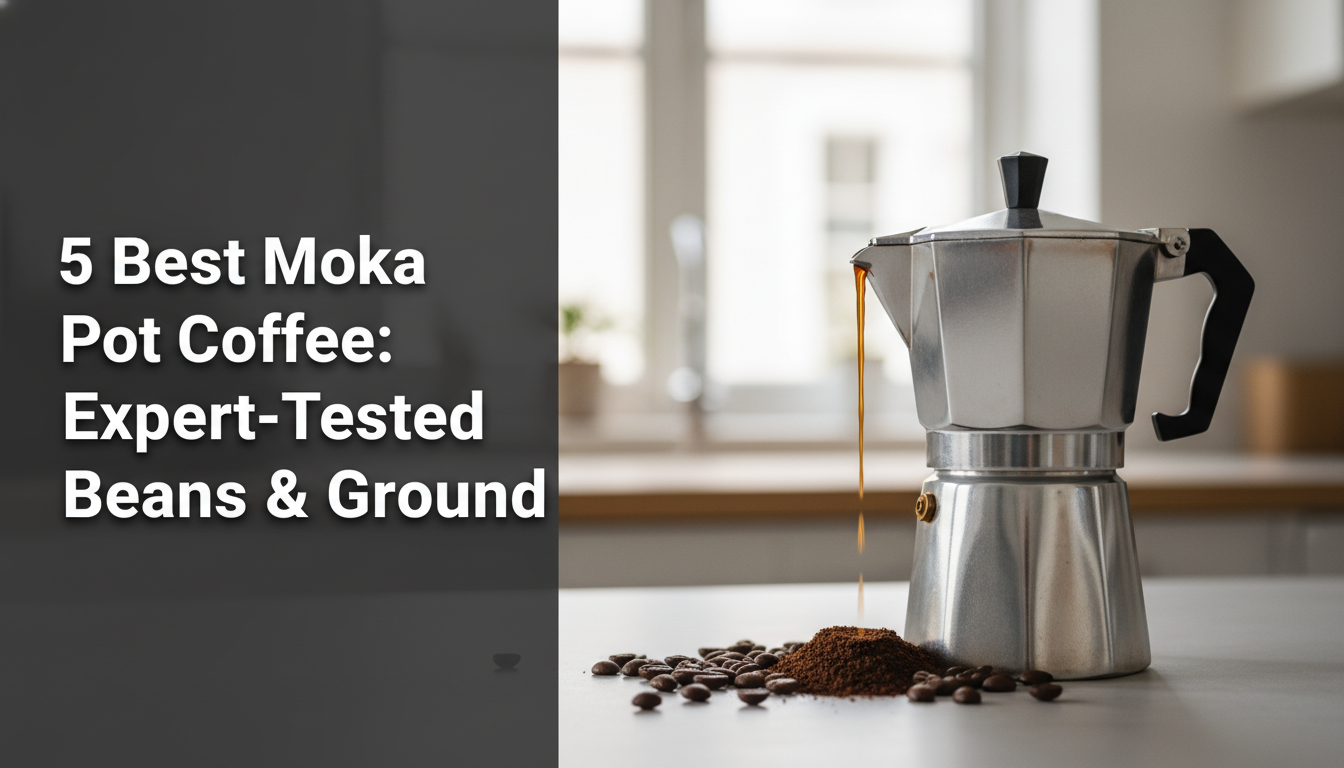 5 Best Moka Pot Coffee In 2026: Expert-Tested Beans & Ground