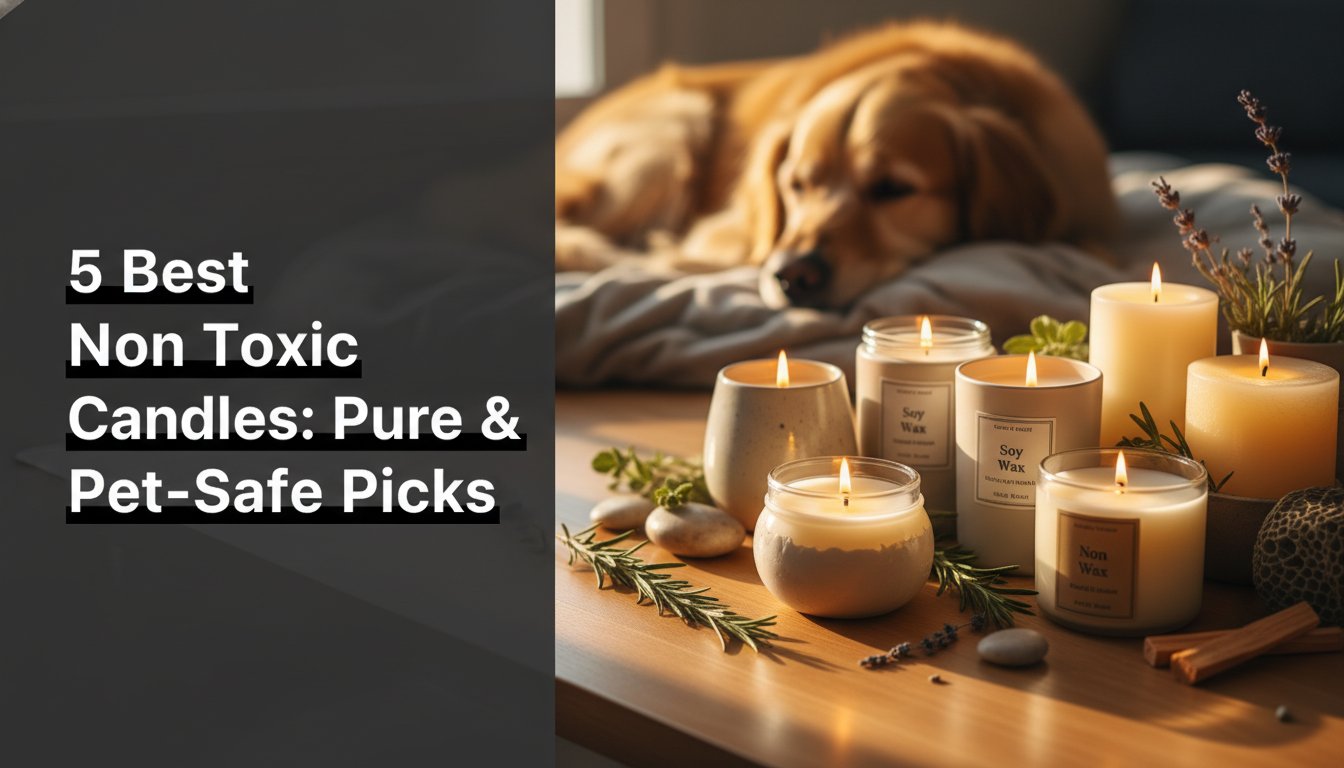5 Best Non Toxic Candles: Pure & Pet-Safe Picks 2026
