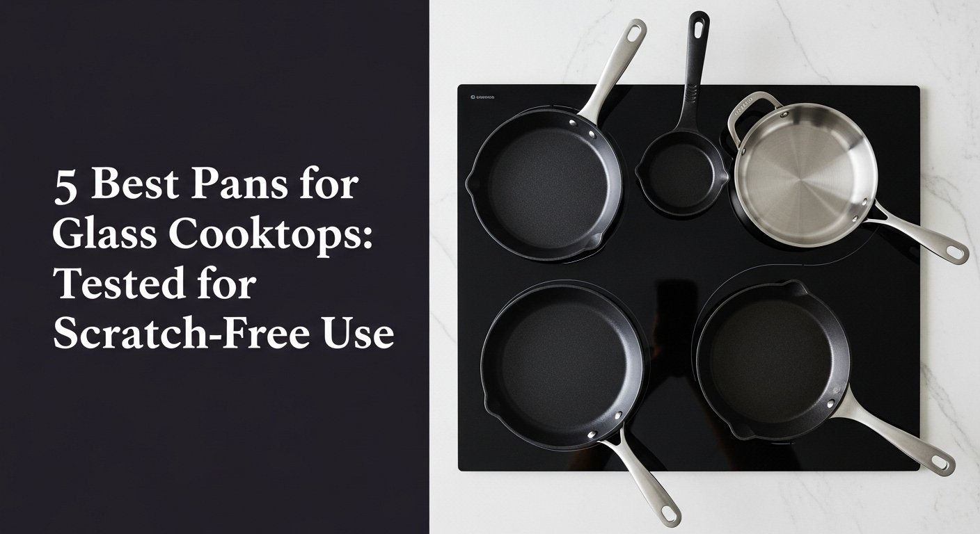 5 Best Pans For Glass Cooktops: Tested For Scratch-Free Use 2026