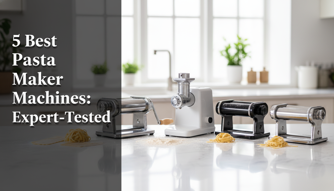 5 Best Pasta Maker Machines: Expert-Tested In 2026