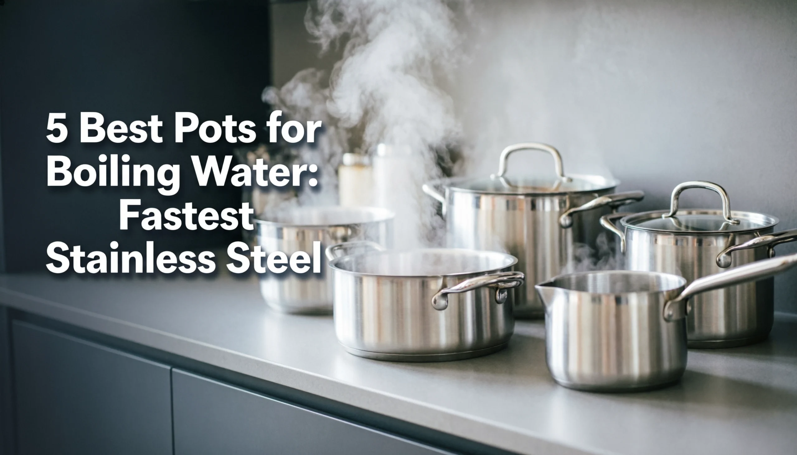5 Best Pots For Boiling Water: Fastest Stainless Steel