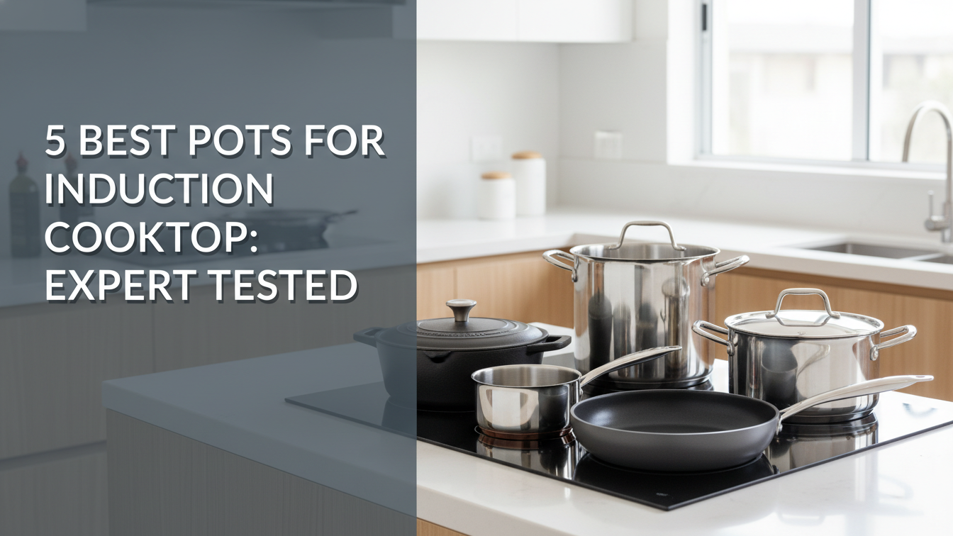 5 Best Pots For Induction Cooktop In 2026: Expert Tested