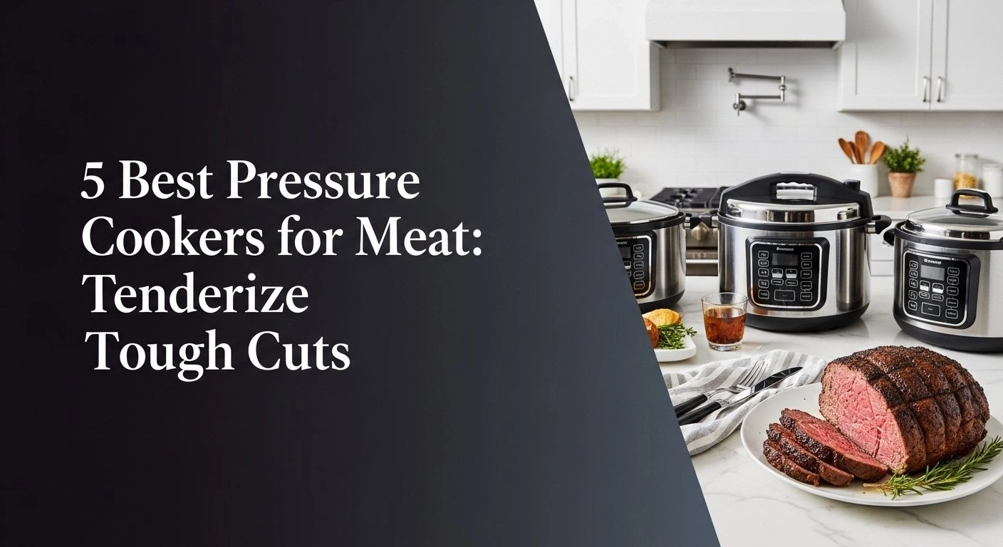5 Best Pressure Cookers For Meat: Tenderize Tough Cuts