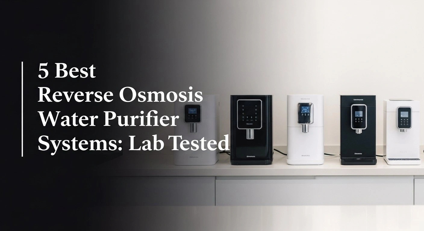 5 Best Reverse Osmosis Water Purifier Systems: Lab Tested