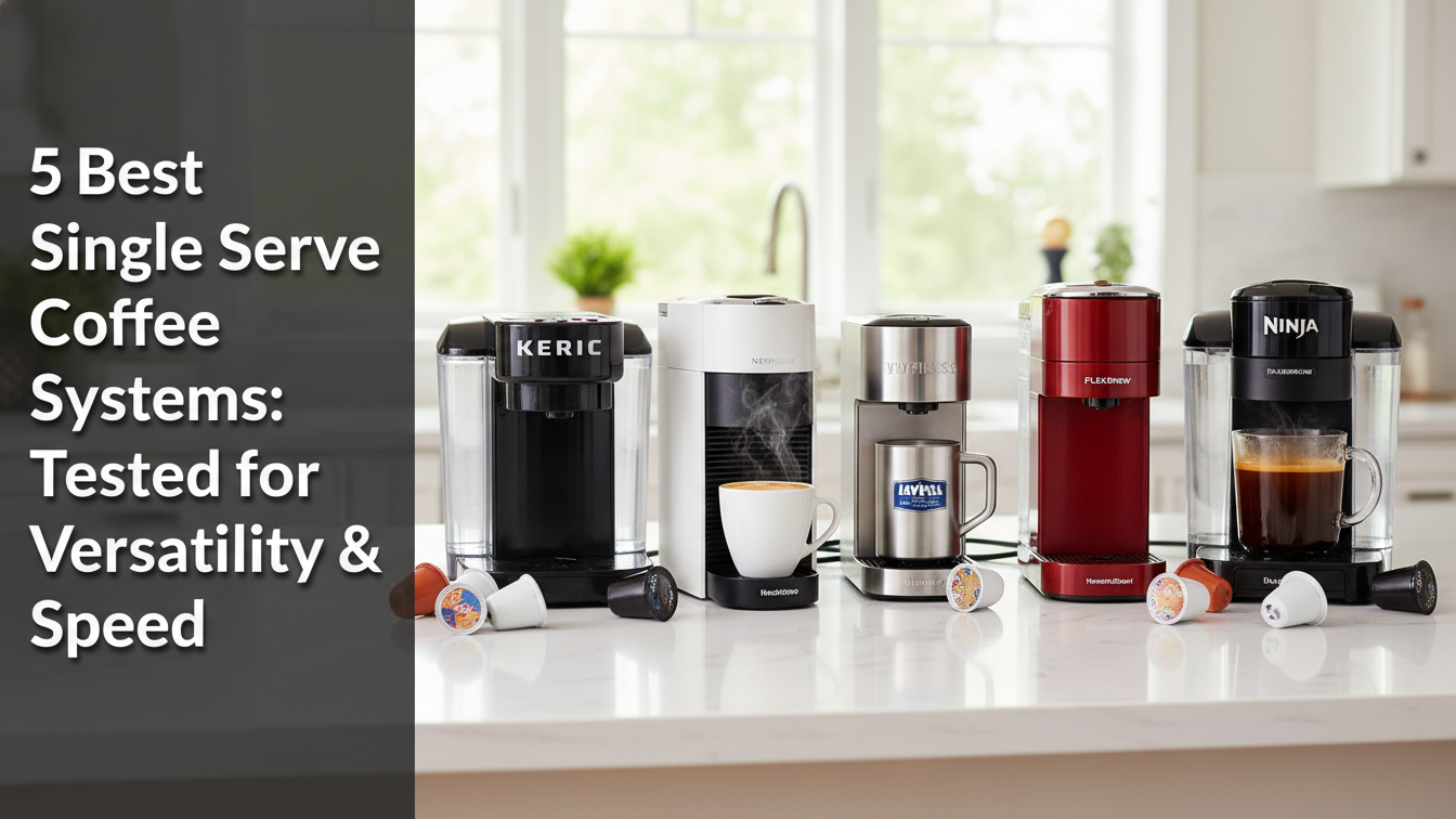 5 Best Single Serve Coffee Systems: Tested For Versatility & Speed