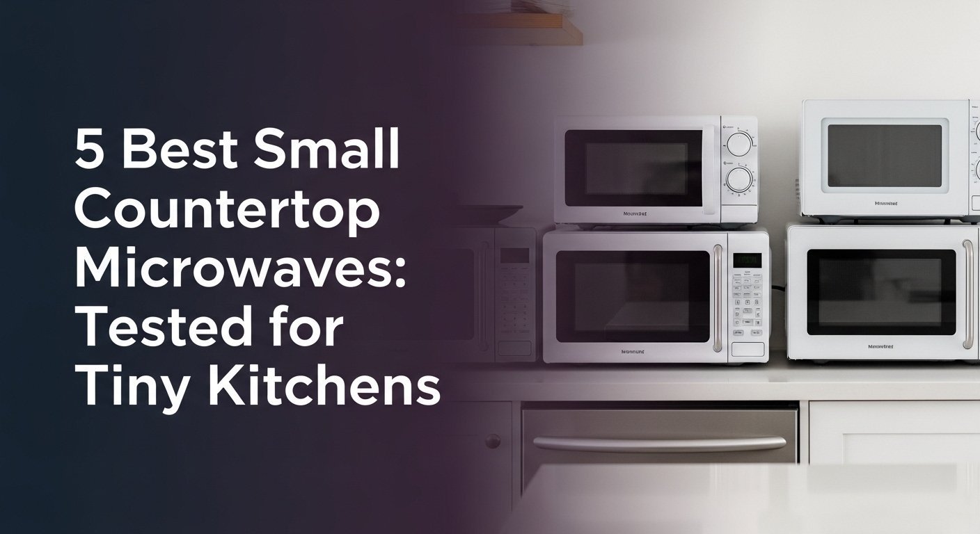 5 Best Small Countertop Microwaves: Tested For Tiny Kitchens