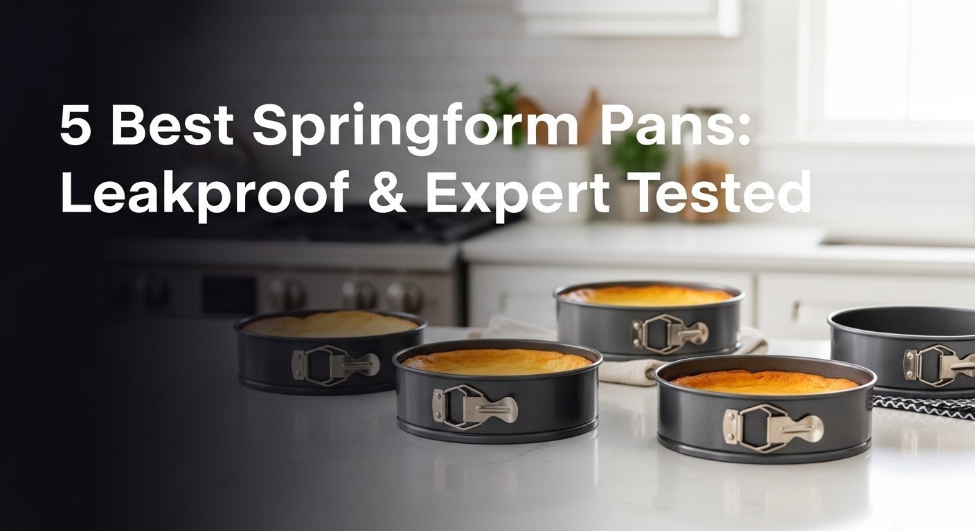 5 Best Springform Pans: Leakproof & Expert Tested In 2026