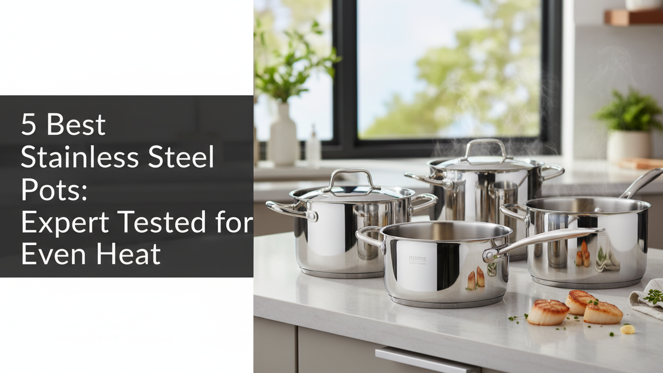 5 Best Stainless Steel Pots: Expert Tested For Even Heat In 2026