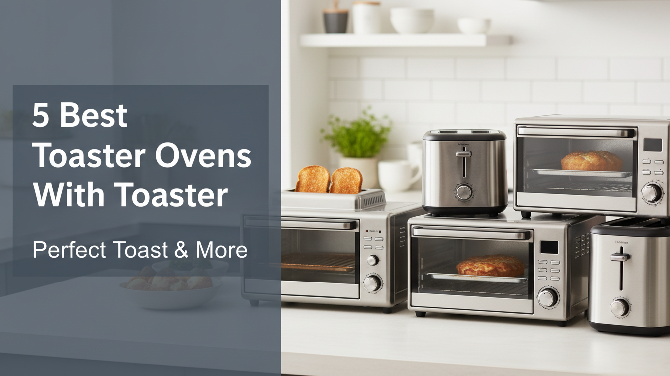 5 Best Toaster Ovens With Toaster: Perfect Toast & More