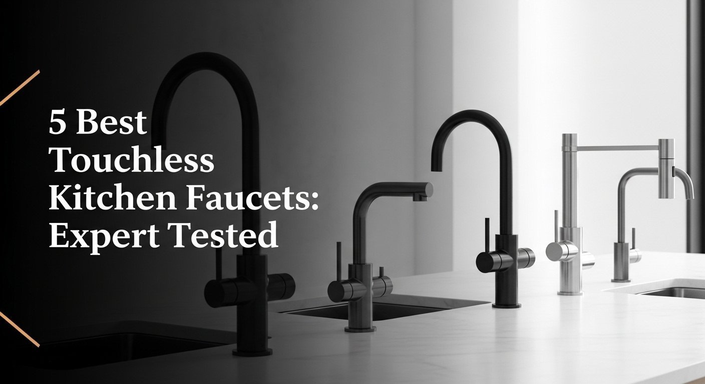 5 Best Touchless Kitchen Faucets: Expert Tested In 2026