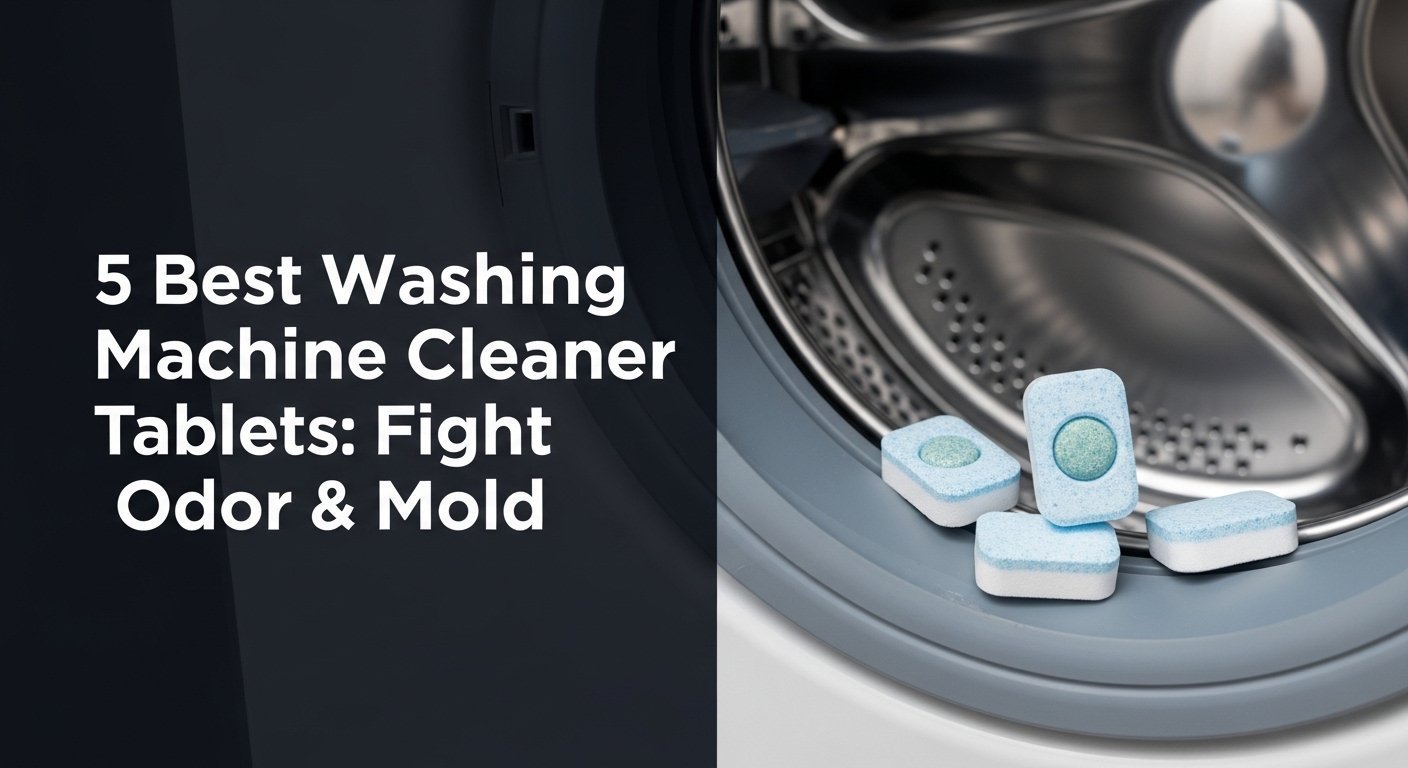 5 Best Washing Machine Cleaner Tablets: Fight Odor & Mold In 2026