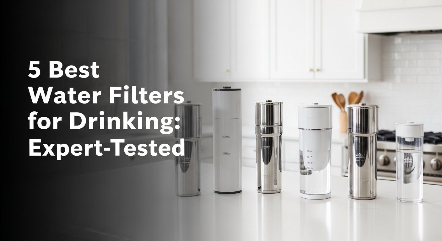 5 Best Water Filters For Drinking: Expert-Tested 2026