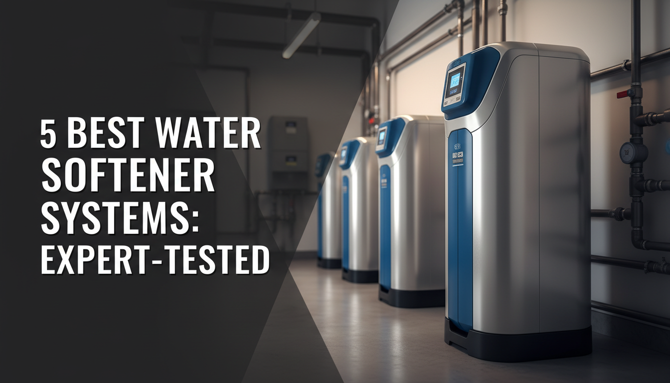 5 Best Water Softener Systems: Expert-Tested In 2026