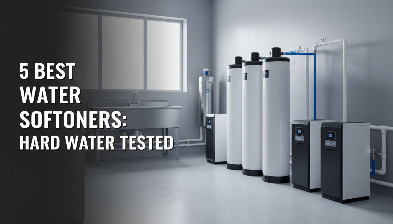 5 Best Water Softeners: Hard Water Tested 2026