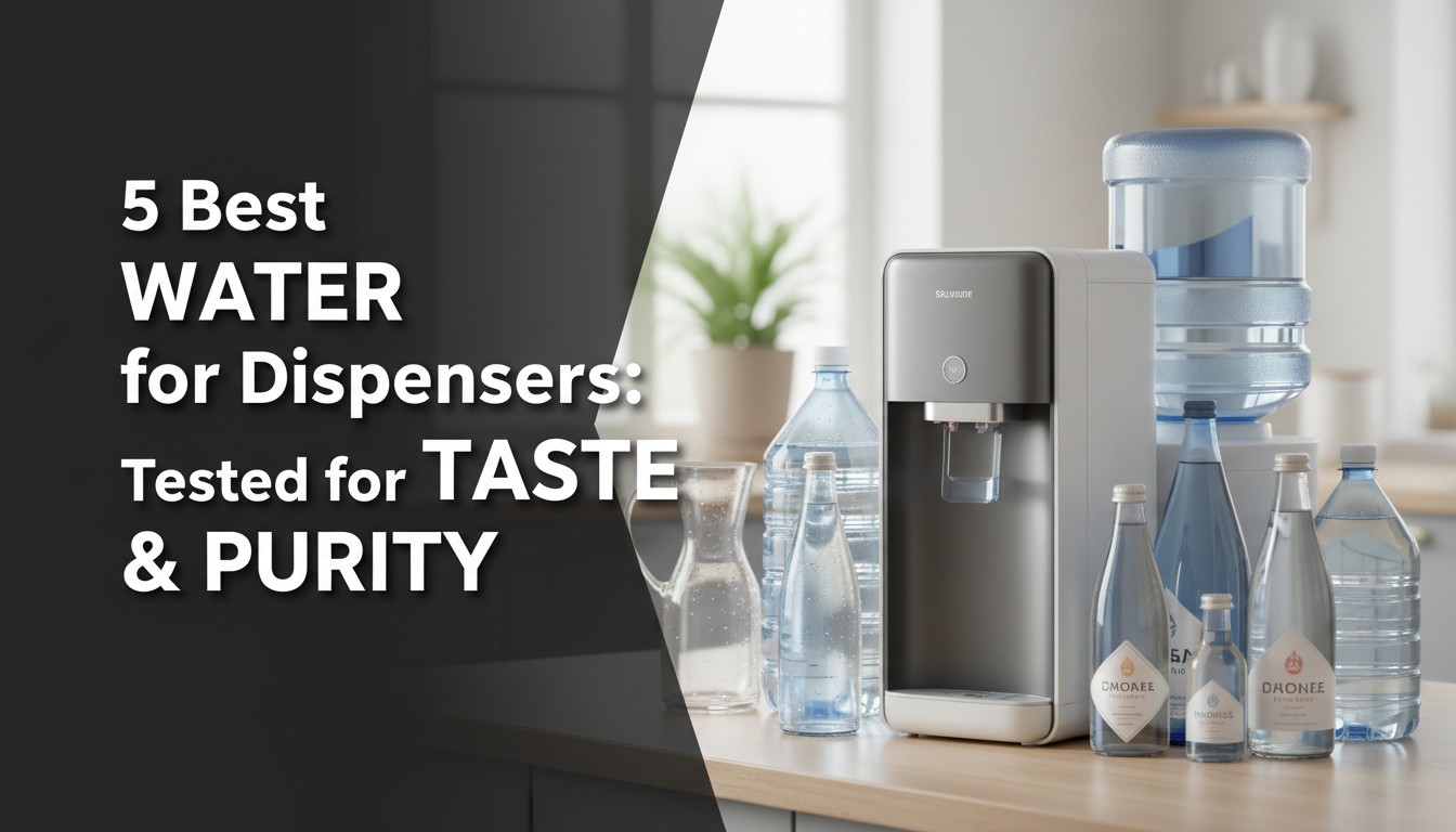 5 Best Water For Dispensers: Tested For Taste & Purity
