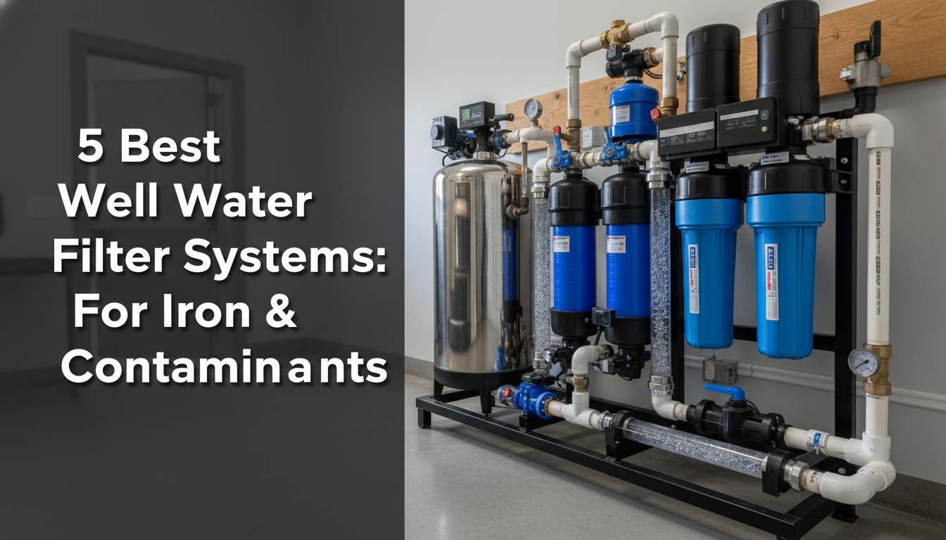 5 Best Well Water Filter Systems In 2026: For Iron & Contaminants