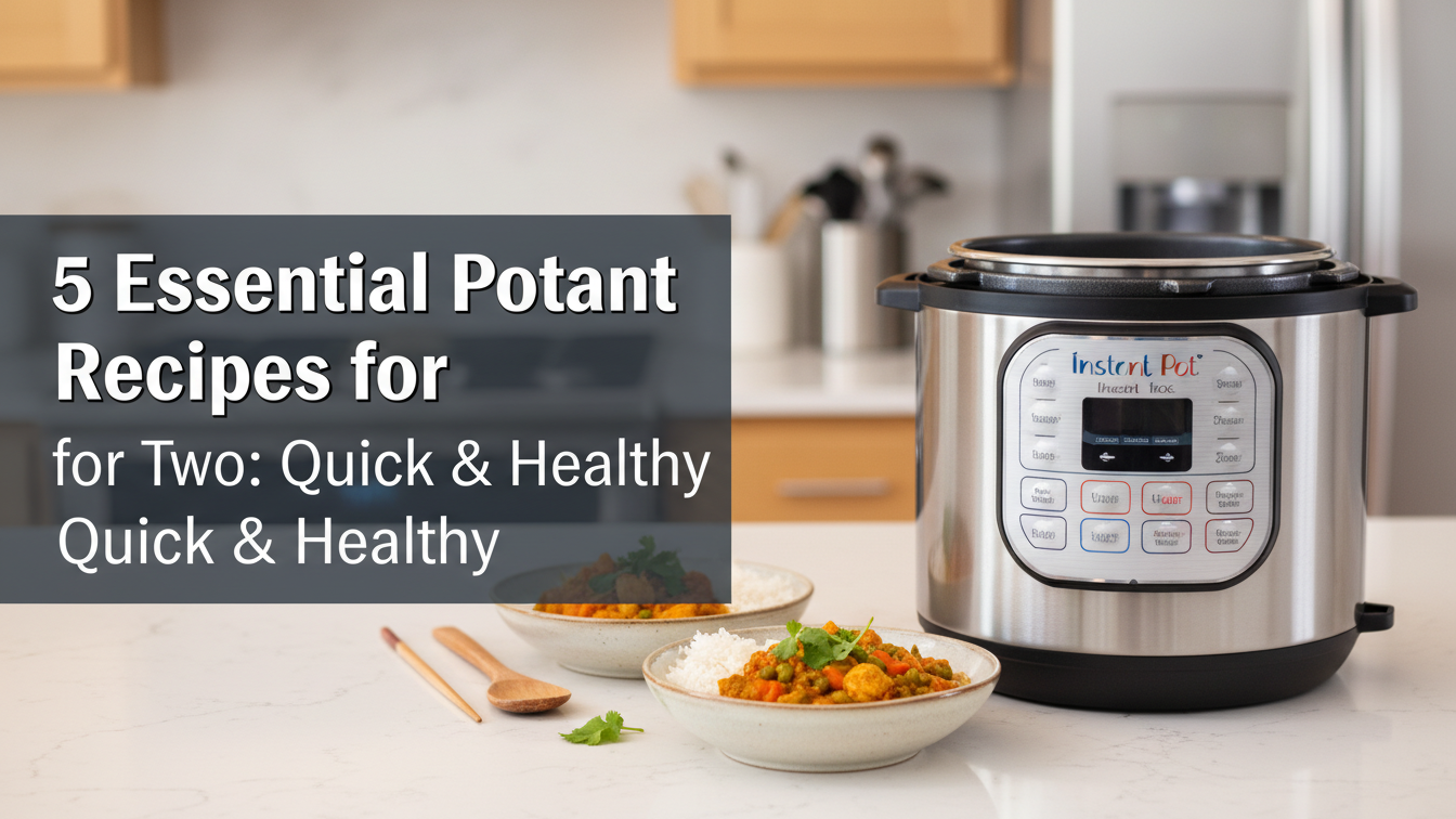 5 Essential Instant Pot Recipes For Two: Quick & Healthy