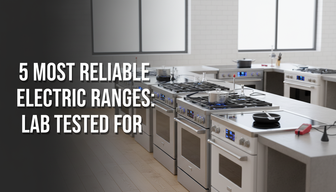 5 Most Reliable Electric Ranges: Lab Tested For 2026