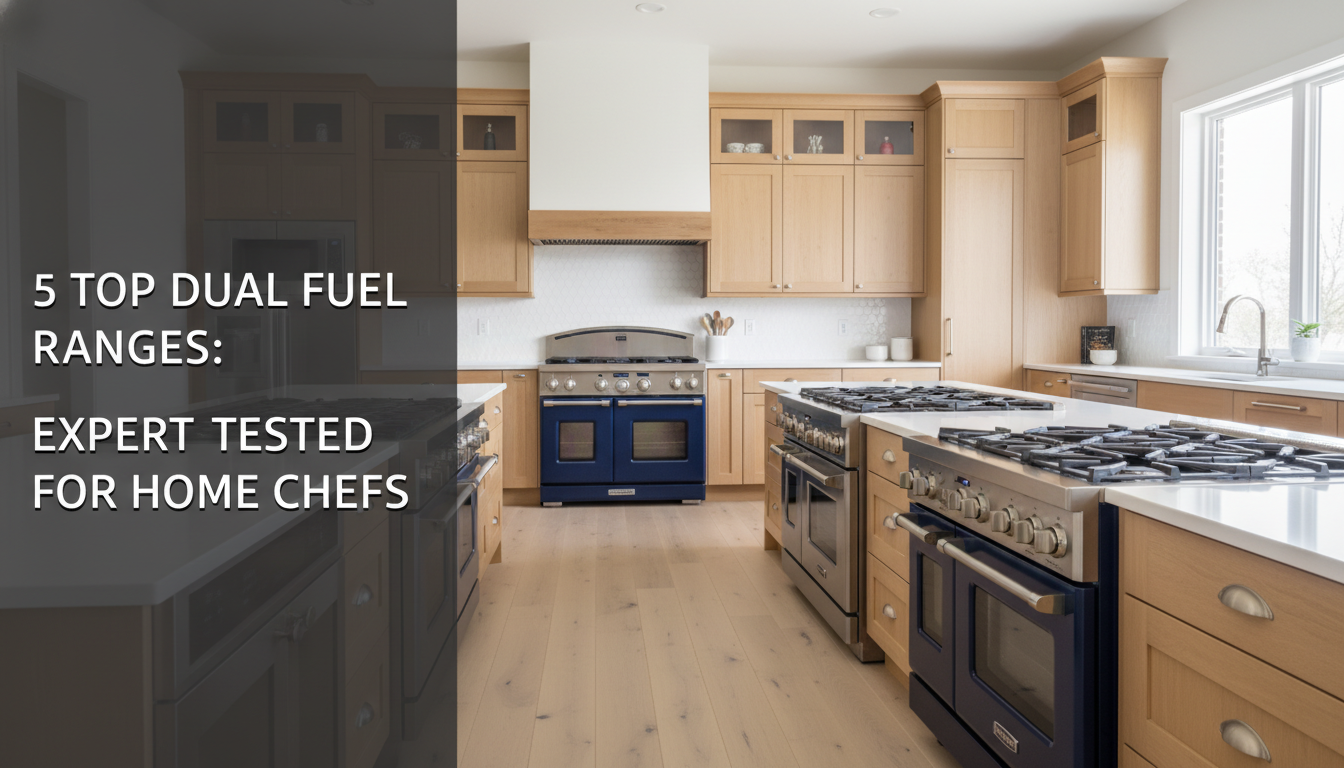 5 Top Dual Fuel Ranges: Expert-Tested For Home Chefs