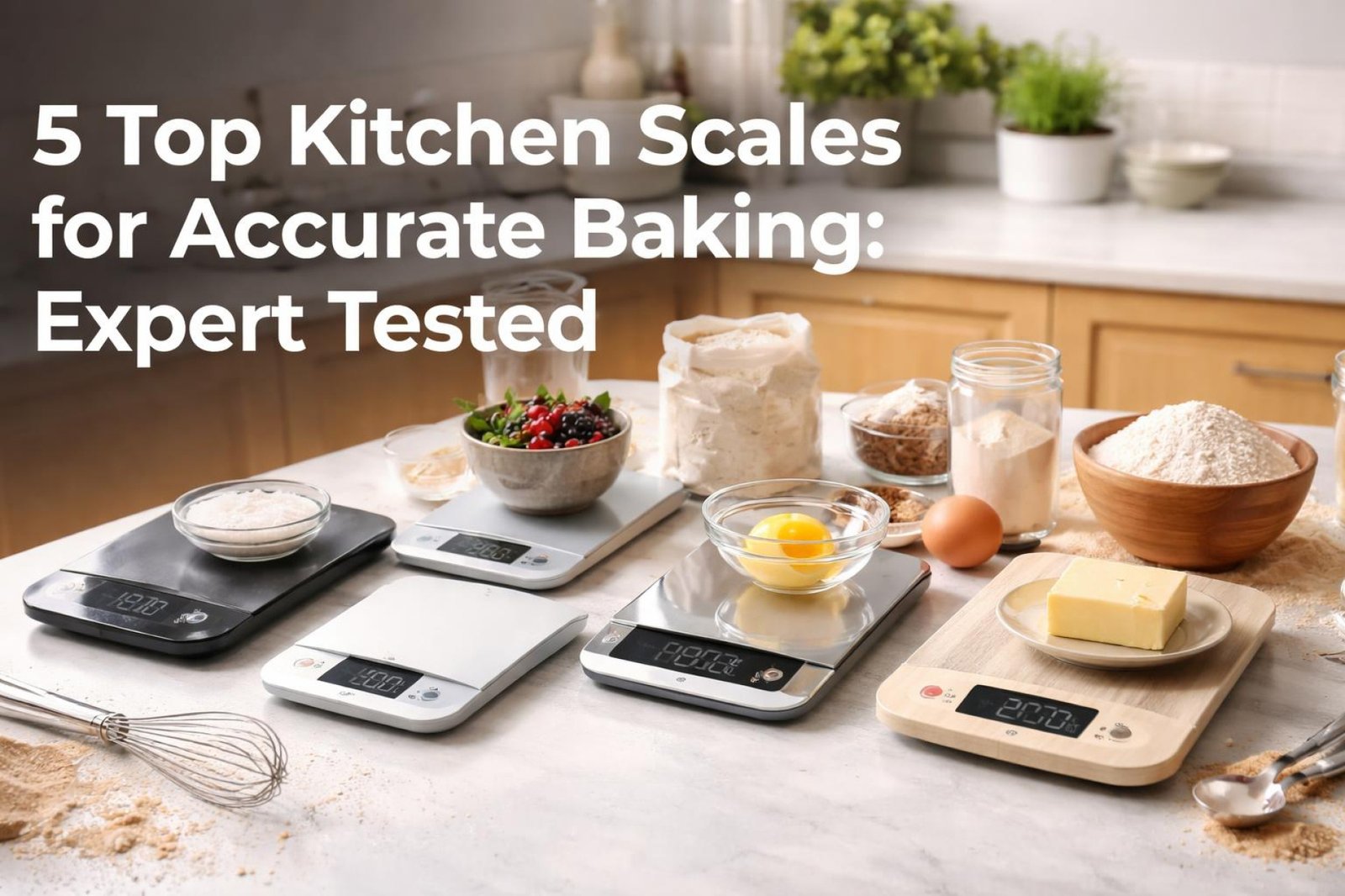 5 Top Kitchen Scales For Accurate Baking: Expert Tested