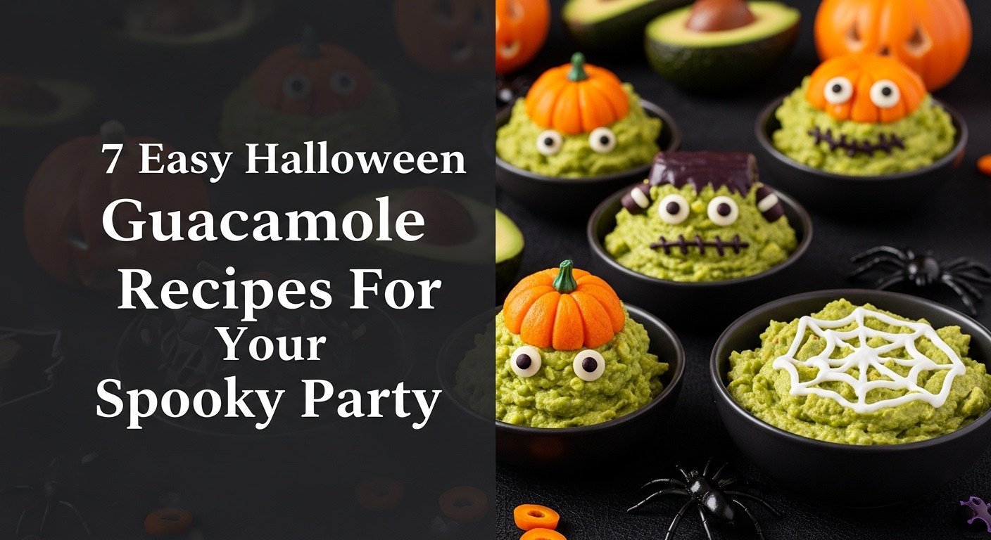 7 Easy Halloween Guacamole Recipes For Your Spooky Party