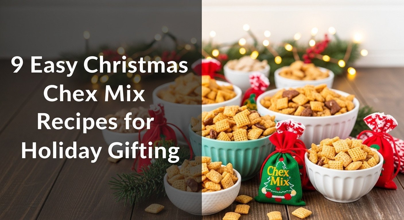 9 Easy Christmas Chex Mix Recipes For Holiday Gifting