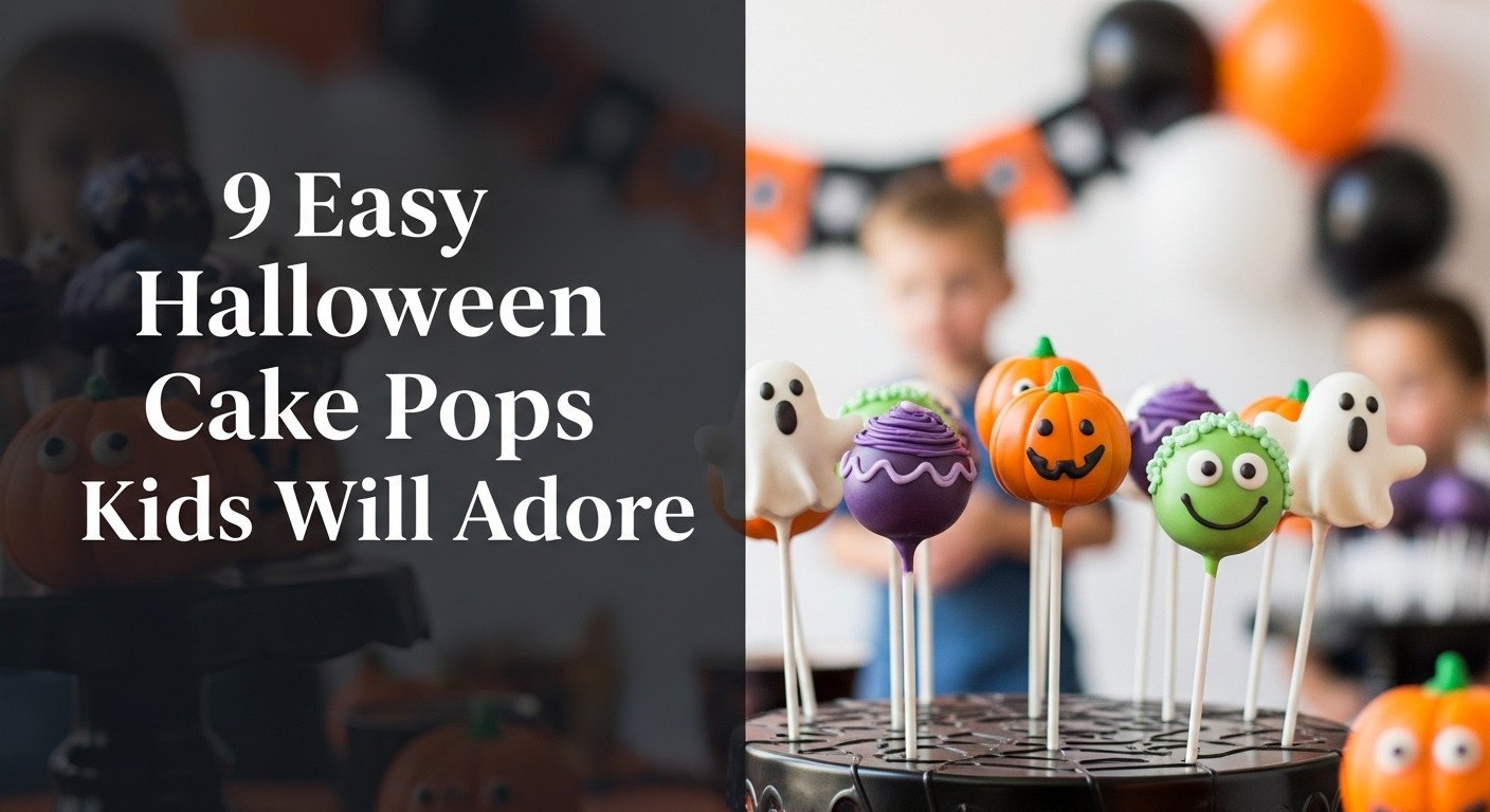 9 Easy Halloween Cake Pops Kids Will Adore In 2026