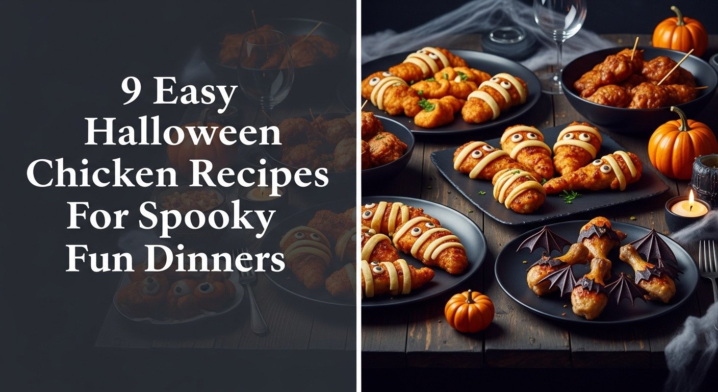 9 Easy Halloween Chicken Recipes For Spooky Fun Dinners