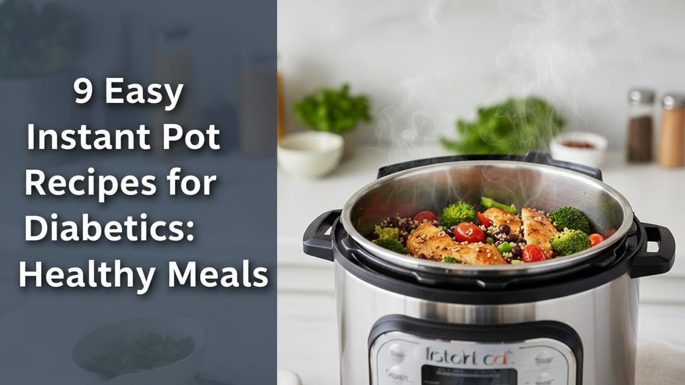 9 Easy Instant Pot Recipes For Diabetics: Healthy Meals