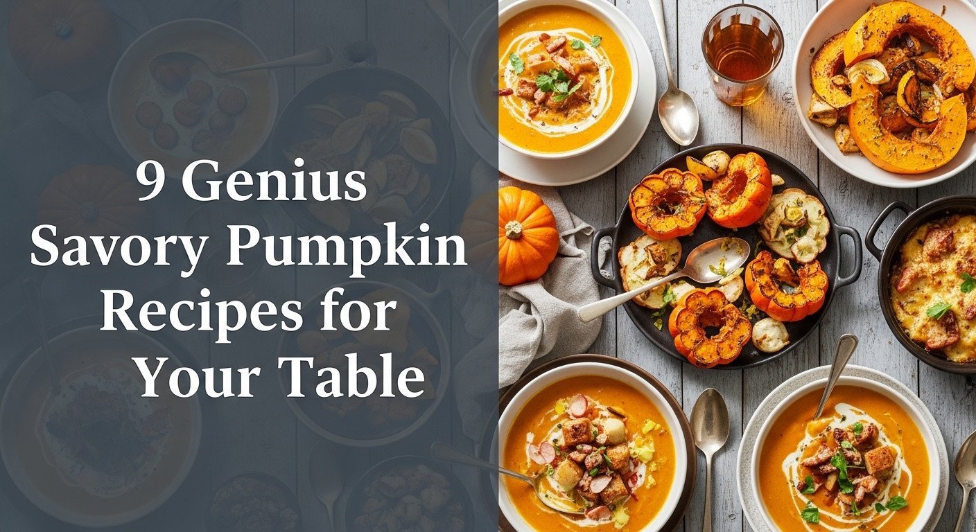9 Genius Savory Pumpkin Recipes For Your March 2026 Table