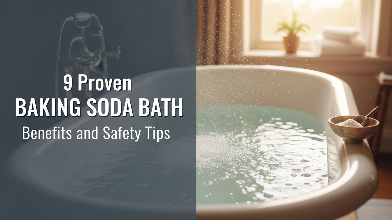 9 Proven Baking Soda Bath Benefits And Safety Tips For 2026