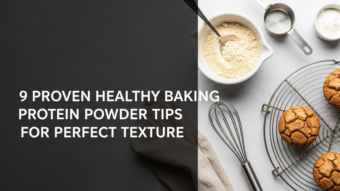 9 Proven Healthy Baking Protein Powder Tips For Perfect Texture