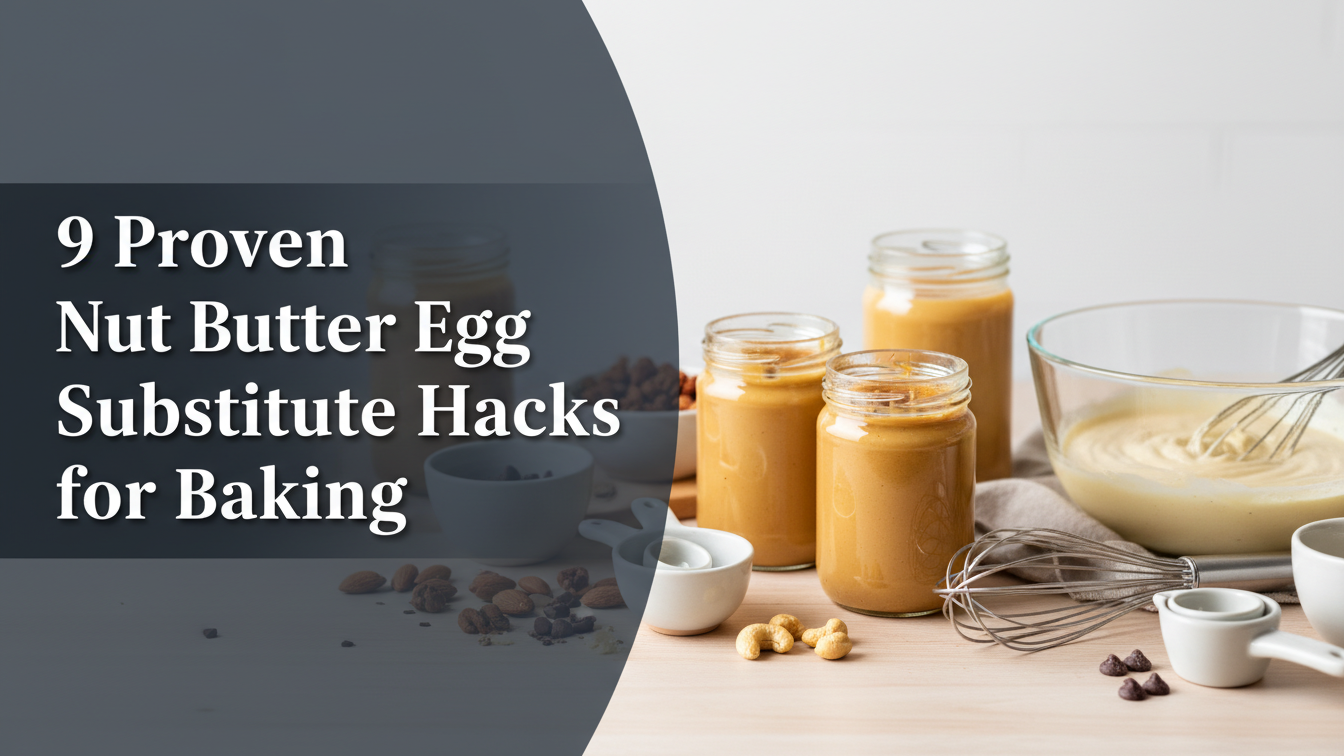 9 Proven Nut Butter Egg Substitute Hacks For Baking