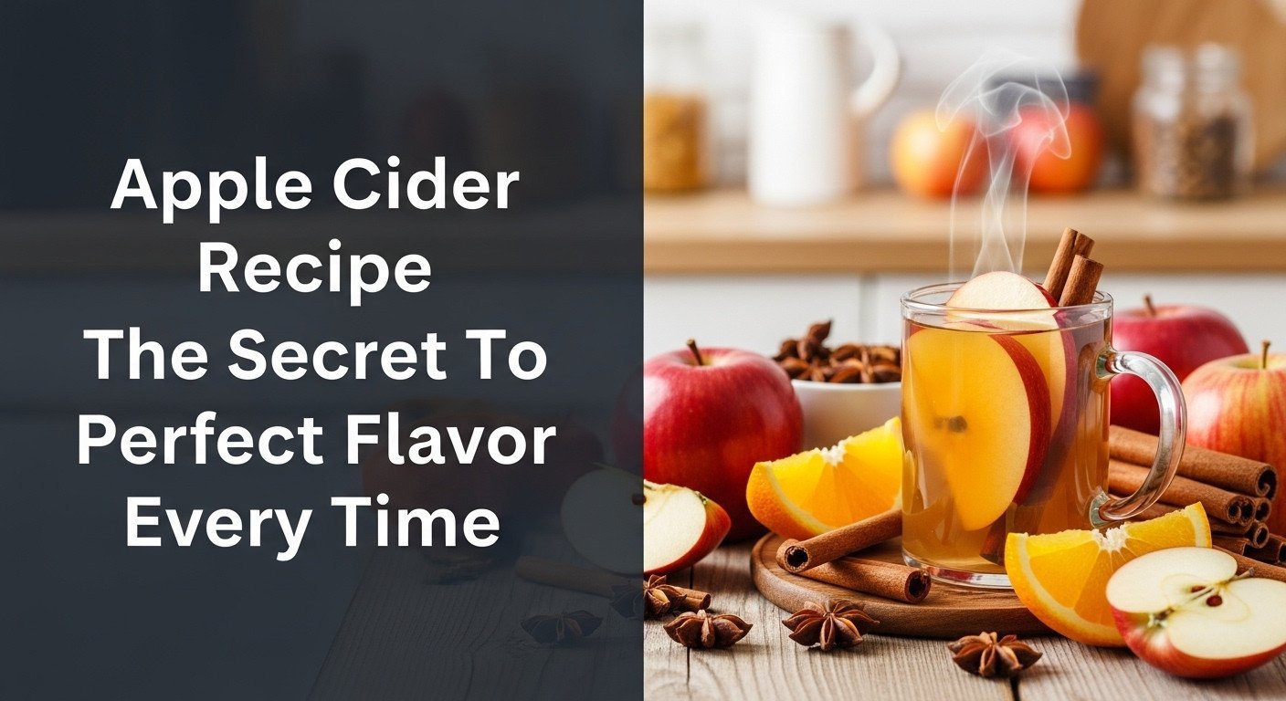 Apple Cider Recipe The Secret To Perfect Flavor Every Time