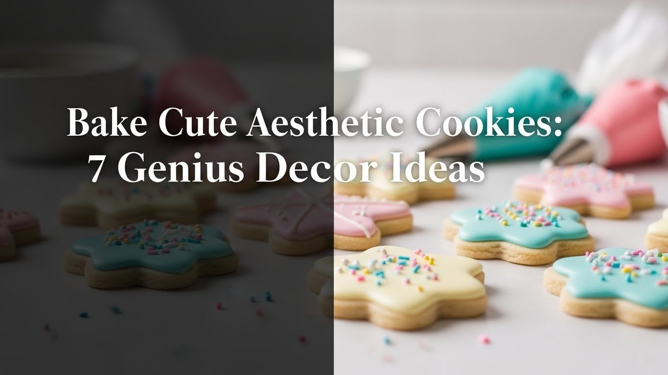 Bake Cute Aesthetic Cookies: 7 Genius Decor Ideas