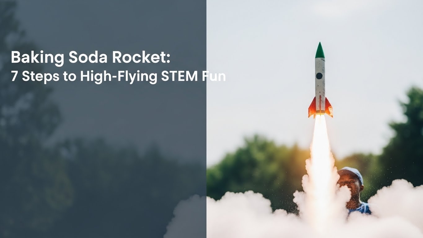 Baking Soda Rocket: 7 Steps To High-Flying STEM Fun