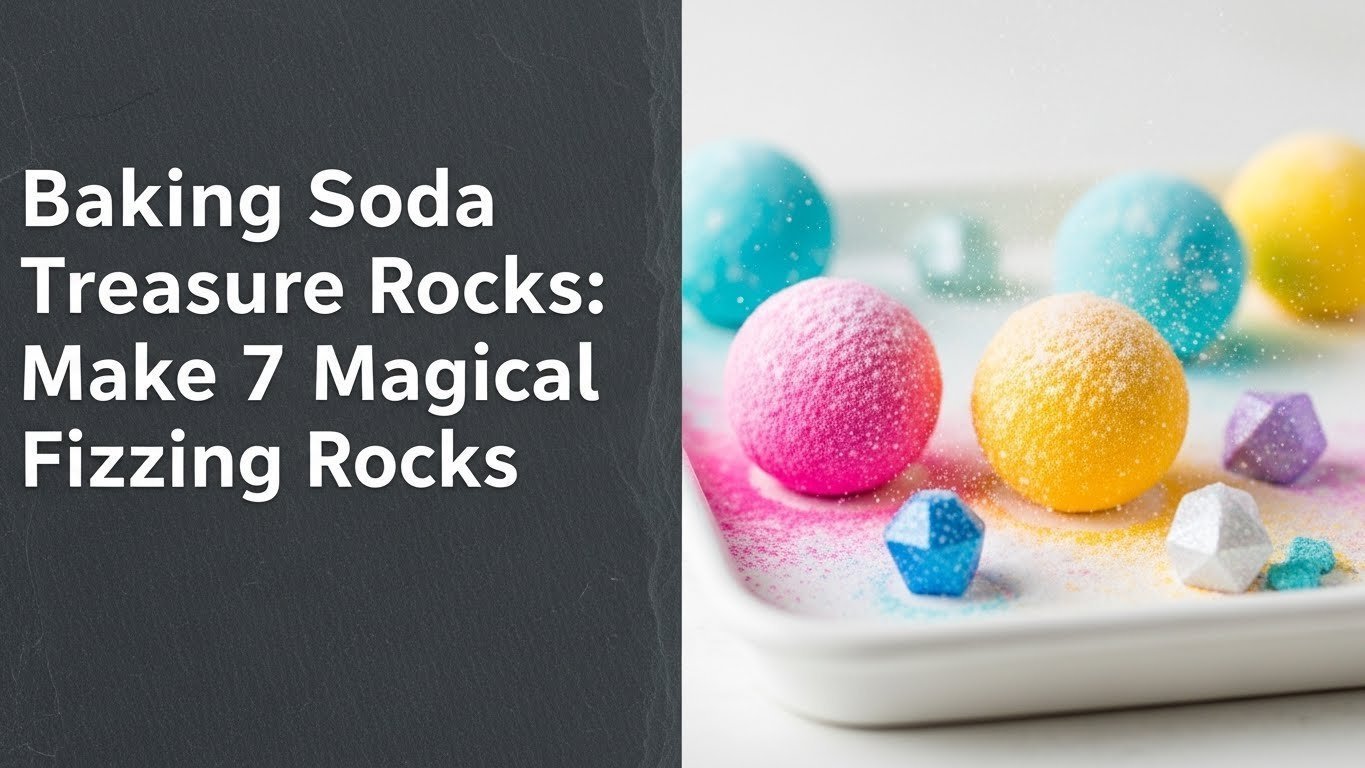 Baking Soda Treasure Rocks: Make 7 Magical Fizzing Rocks