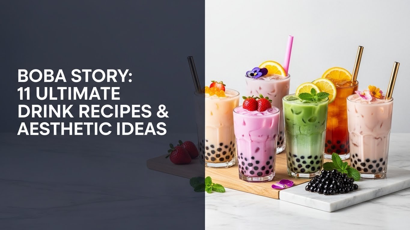 Boba Story: 11 Ultimate Drink Recipes & Aesthetic Ideas 2026